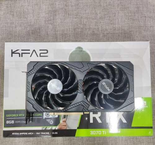 Продам видеокарту KFA2 RTX 3070 Ti 1-Click OC