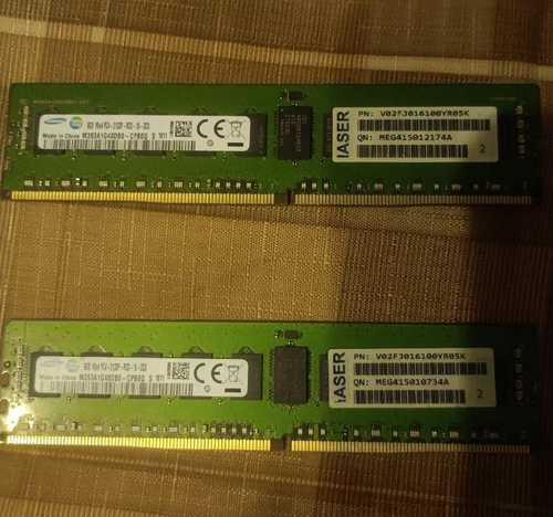 Оперативная память ddr4 8gb samsung