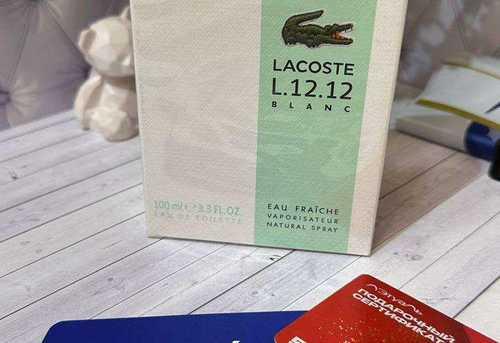 Lacoste L.12.12 Blanc 100 мл туалетная вода