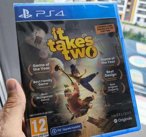 It Takes Two PS4 (Новый. В пленке. Русский текст)