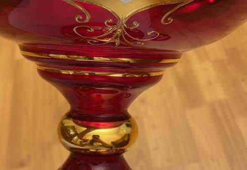 Фруктовница ваза Богемия