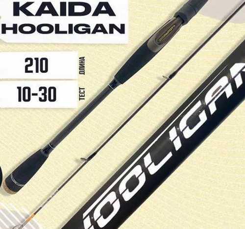 Спиннинг kaida Hooligan 10-30 гр 2,10 м