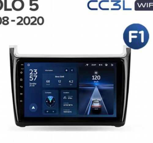 Магнитола Teyes CC3L wifi 2/32Gb Volkswagen Polo 5