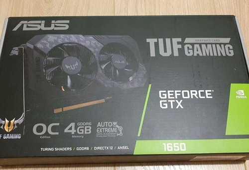 Видеокарта asus GeForce GTX 1650 TUF Gaming