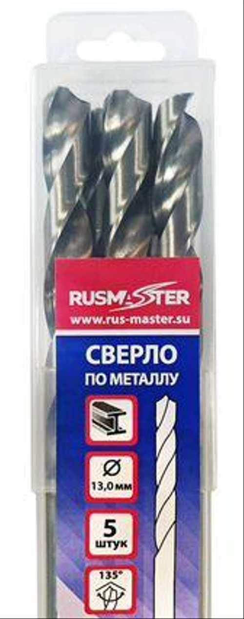 Сверло по металлу, быстрорежущая сталь HSS, 58382