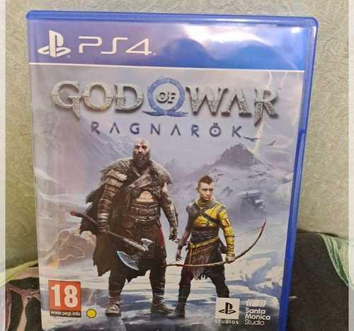 God of war ragnarok ps4 диск русская озвучка