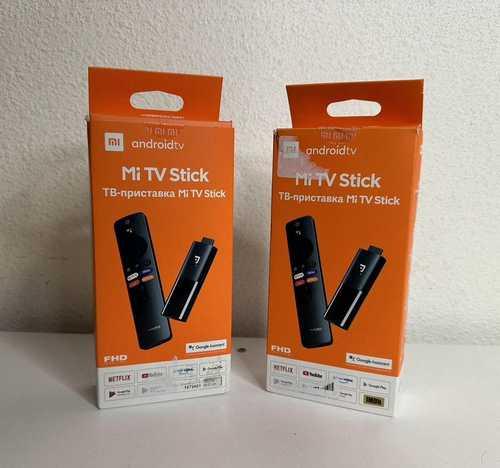 Медиаплеер Xiaomi Mi TV Stick Голосовое Упр Новый