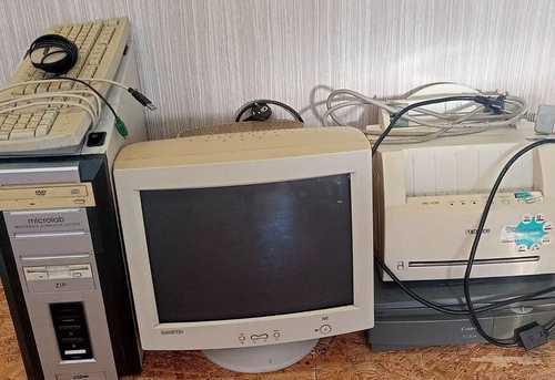 Компьютер с комплектующими