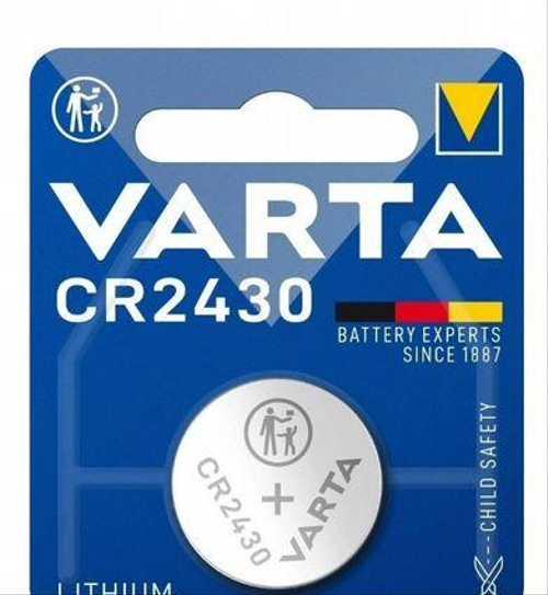 Элемент питания CR 2430 Varta (литиевая)