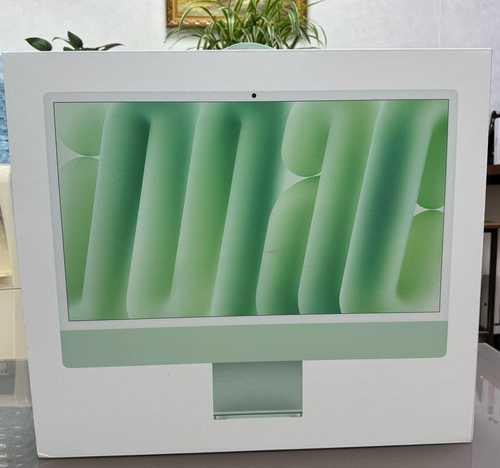 iMac 24 M4 10/10 16/512 Standard glass Green