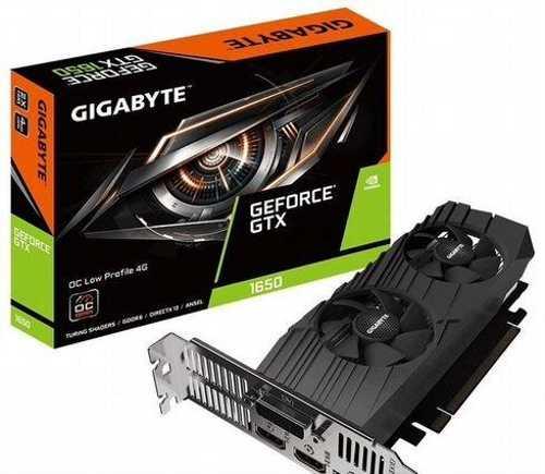 GigaByte GeForce GTX 1650 D6 OC Low Profile 4G 162