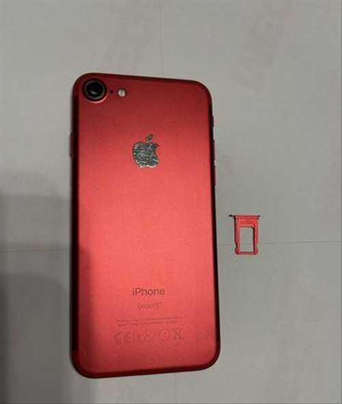 Запчасти iPhone 7 red