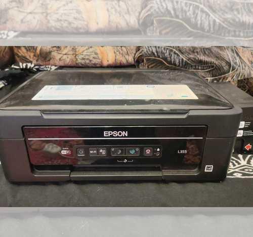 Мфу Epson l355 с снпч