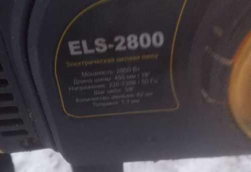 Пила цепная huter ELS-2800