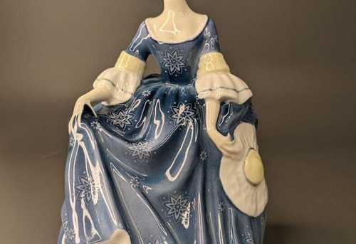 Статуэтка дама в голубом Royal Doulton