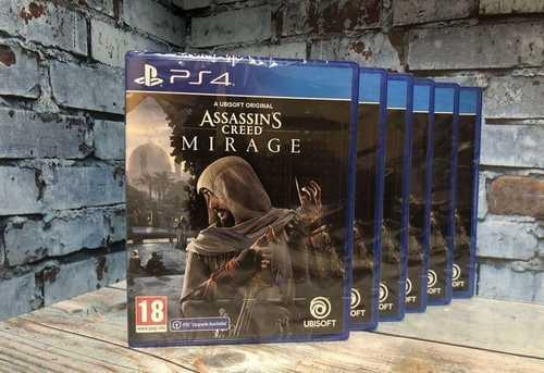 Assassin's Creed Mirage PS4 диск (Русская версия)