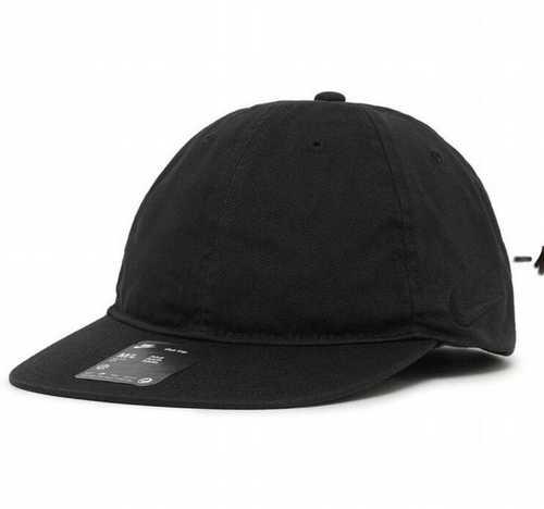 Кепка Nike Club Unstructured Flat Bill Cap Black