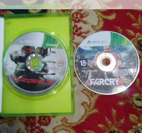 Crysis 3 и Far cry 4 x box 360
