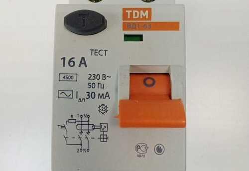 Автоматический выключатель TDM