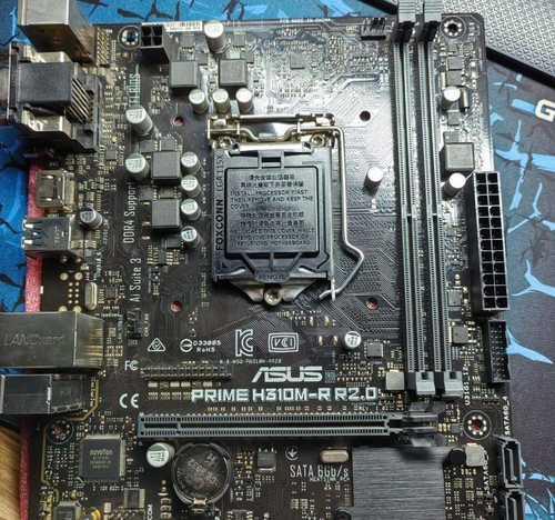 Материнская плата asus prime H310M-R R2.0