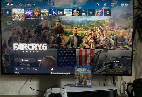 Игра Far cry 5 ps4/ps5 диск