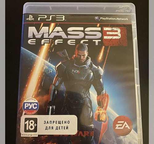 Игра Ps 3 Mass effect 3