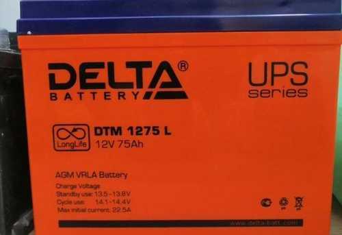 Аккумуляторная батарея для ибп Delta DTM 1275 L