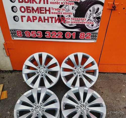 Литые диски r17 Passat CC