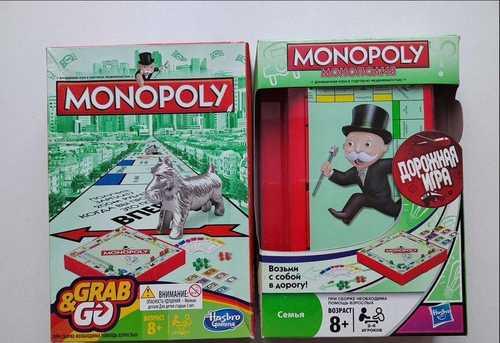 Настольная игра дорожная Монополия Хасбро Monopoly
