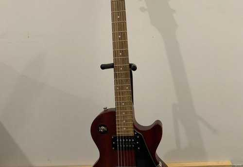 Электрогитара epiphone les paul studio worn cherry