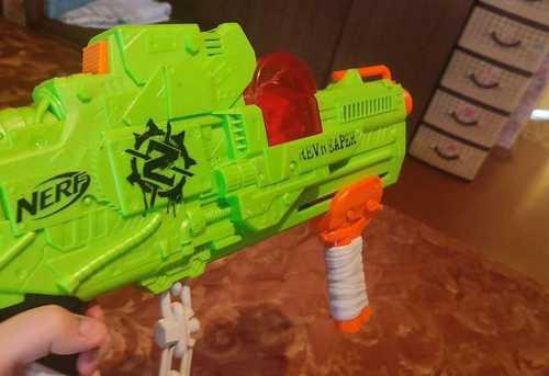 Nerf zombie strike + пистолет без доставки
