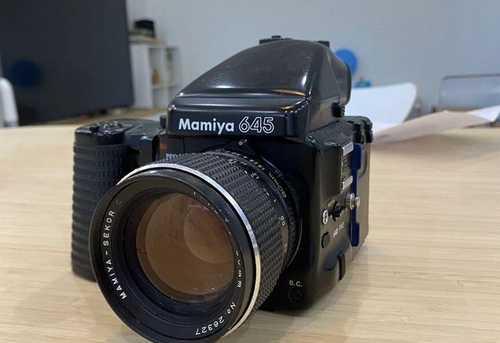 Mamiya 645 с объективом 80mm mamiya-sekor 1.9