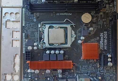 Материнская плата Asrock h110m socket 1151 ddr4