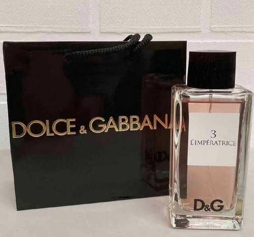 Dolce gabbana 3 l imperatrice Парфюм