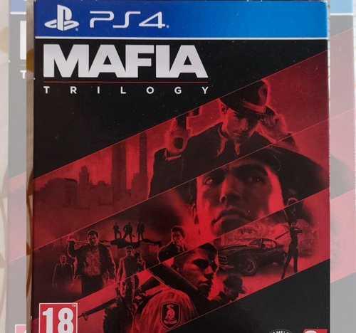 Диск Mafia trilogy ps4