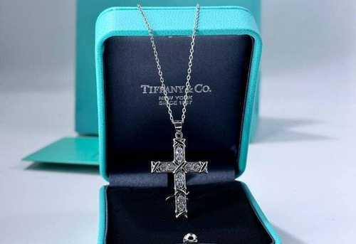 Кулон крест Tiffany & Co