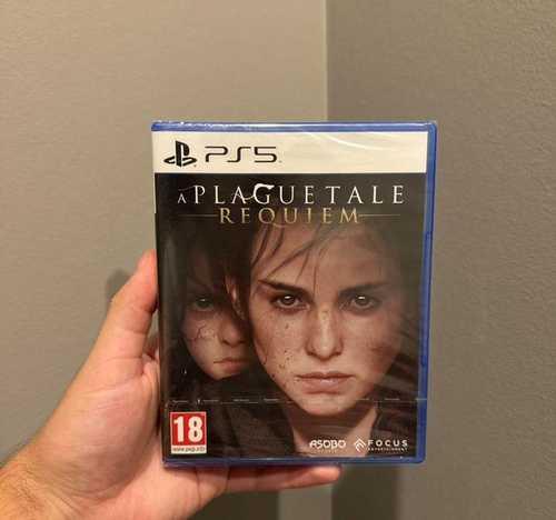 A plague tale requiem ps5 диск