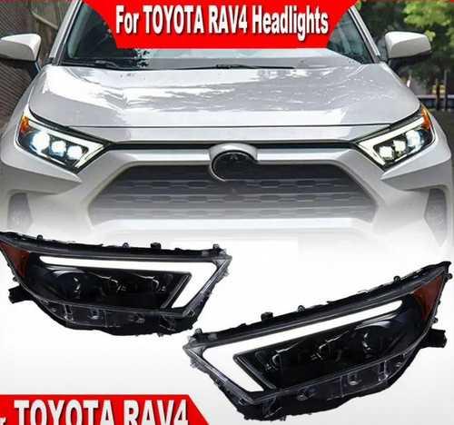 Тюнинг LED фары Toyota Rav 4