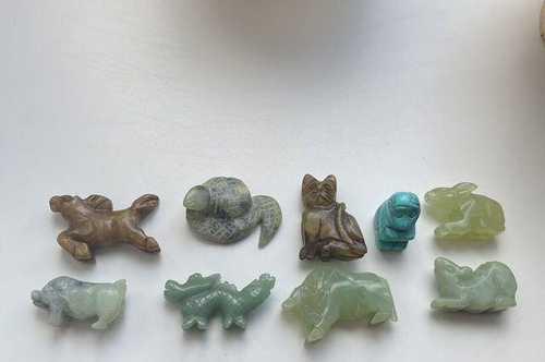 Фигурки из натурального камня китайский гороскоп