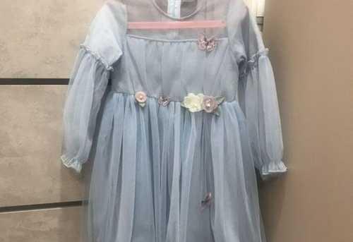 Детское нарядное платье 110р