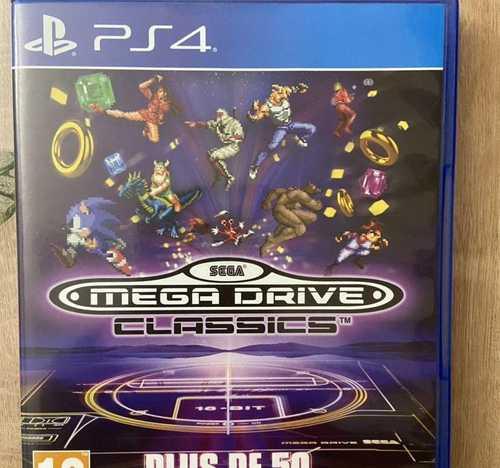 Диск Sega Mega Drive Classics PS4