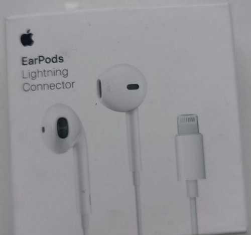 Наушники apple earpods lightning