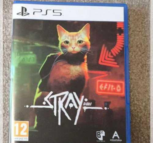 Диск игра stray на PS5