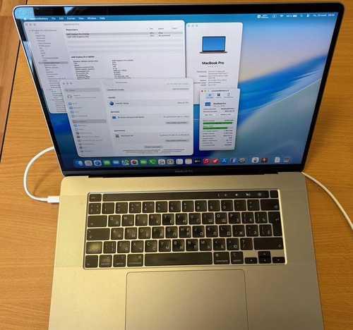 MacBook Pro 16 (2019), 512 ГБ, Core i7, 2.6 ГГц, RAM 16 ГБ, AMD Radeon Pro 5300M 4 ГБ