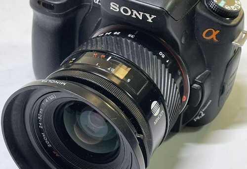 Зеркальный фотоаппарат Sony a350