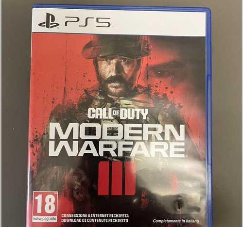 Call of duty modern warfare 3 ps5 диск