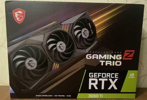 Видеокарта msi geforce rtx 3060ti gaming z trio