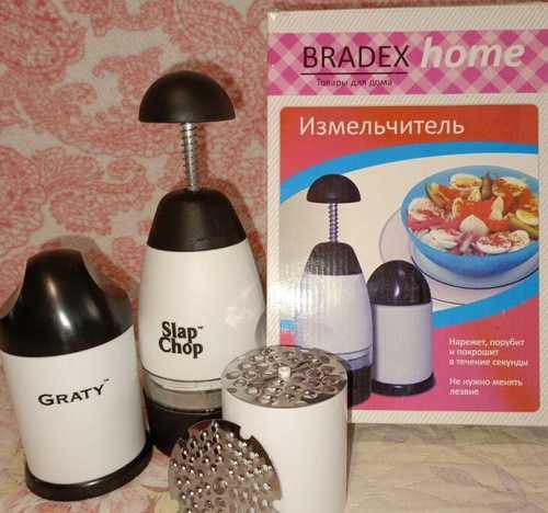 Измельчитель для кухни bradex home+терка для сыра