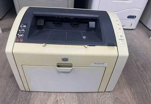 Принтер лазерный HP LaserJet 1022, ч/б, A4, белый