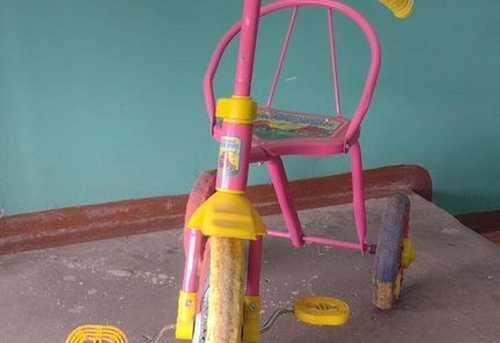 Детский трехколесный велосипед Ветерок